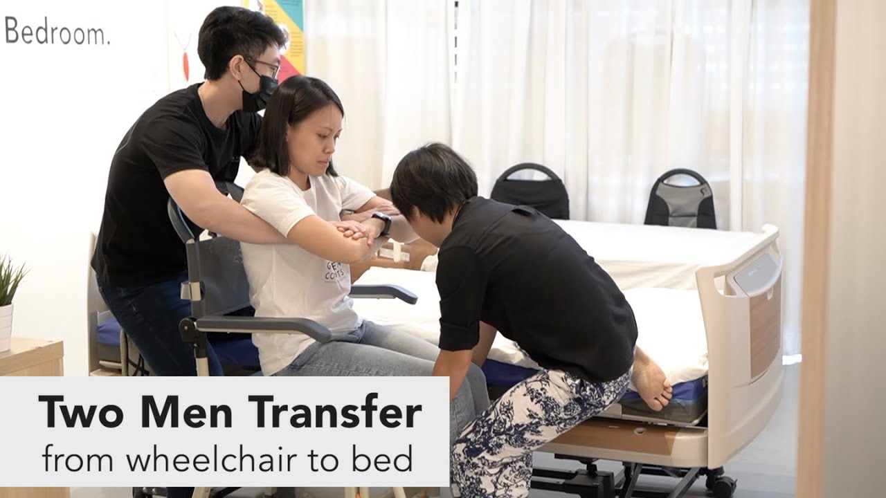 Patient Transfer Series: Two Men Transfers - YouTube