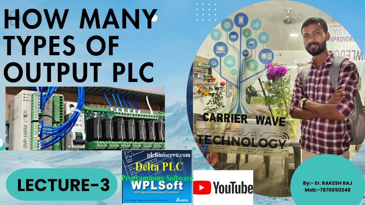 HOW MANY TYPES OF OUTPUT PLC. - YouTube