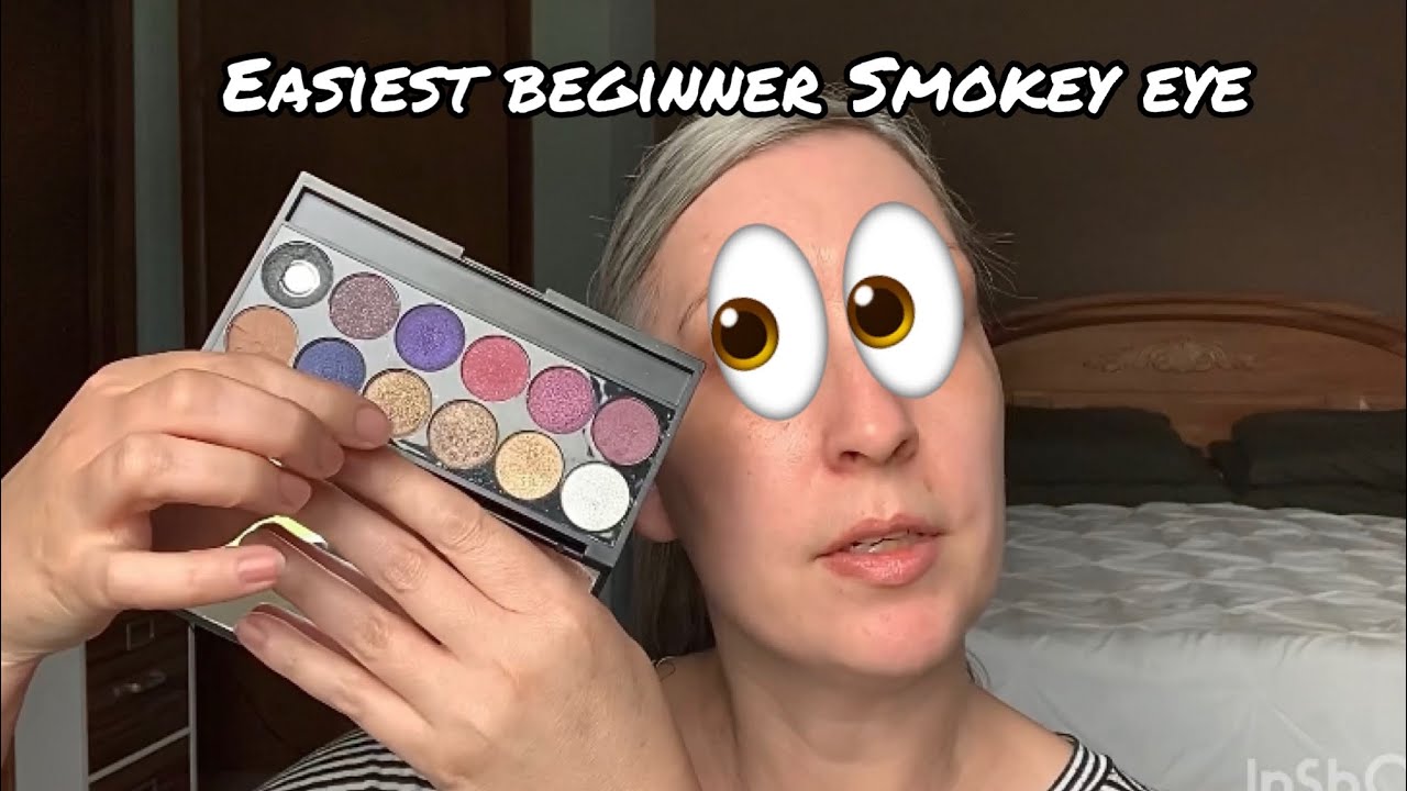 My favorite easiest beginner Smokey eye over 40 makeup - YouTube