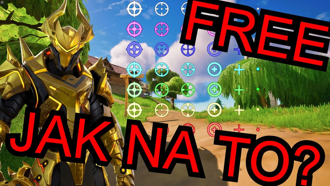 JAK ZÍSKAT VLASTNÍ CROSSHAIR VE FORTNITE ZDARMA - YouTube