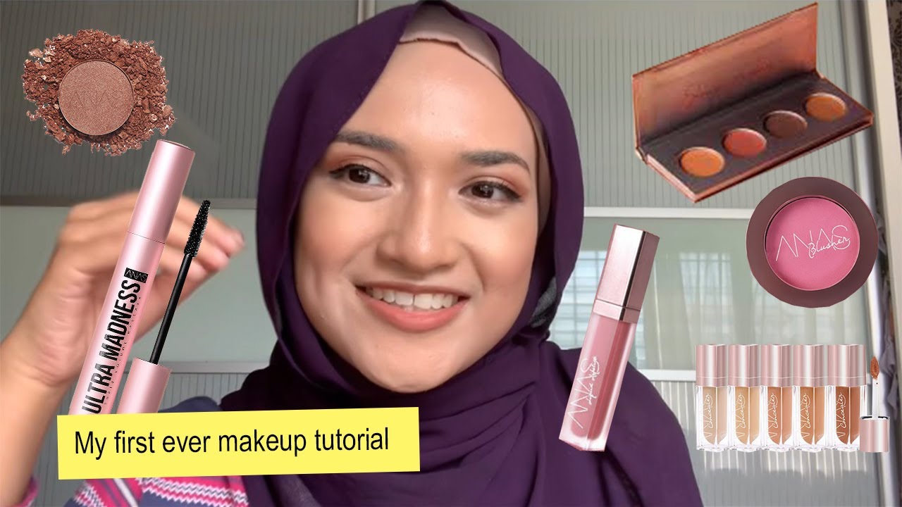 Full Face Makeup with ANAS Cosmetic | Simple Glam Look - YouTube