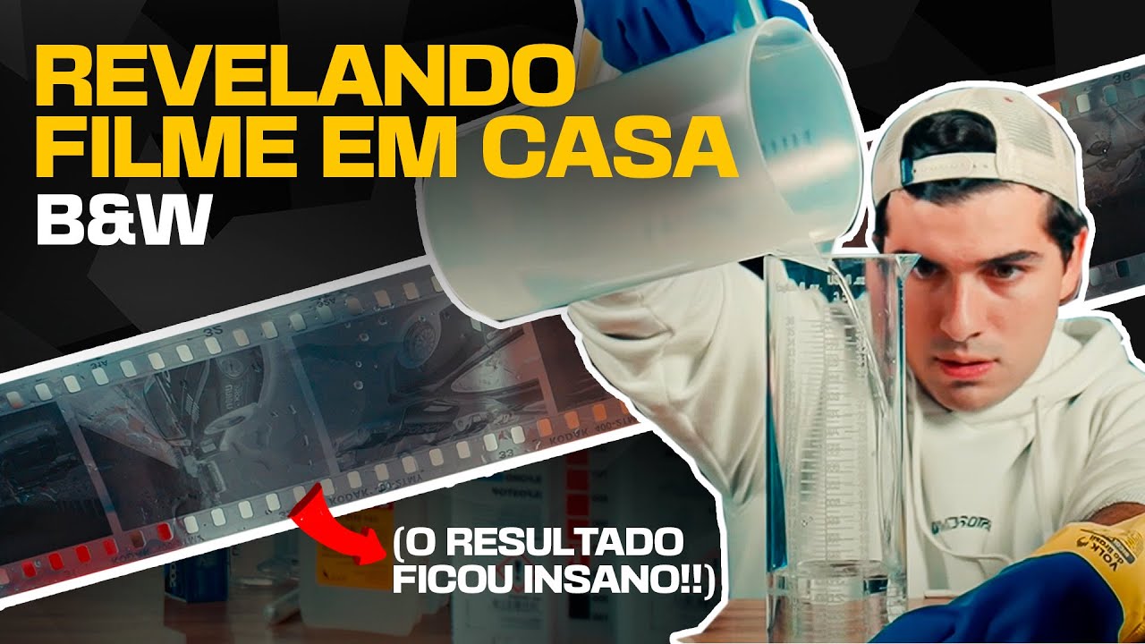 Como Revelar Filme EM CASA (B&W) - PARA INICIANTES - YouTube