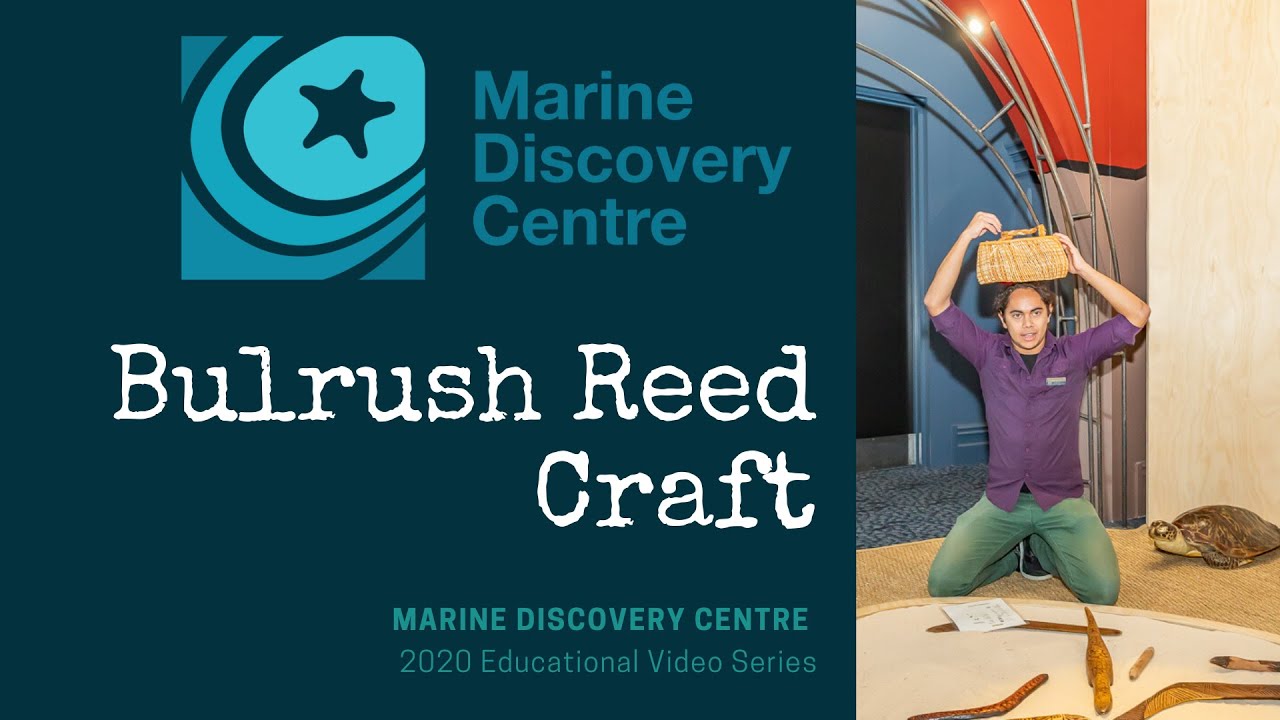 Craft with Bulrush Reed with Karno at the Marine Discovery Centre - YouTube