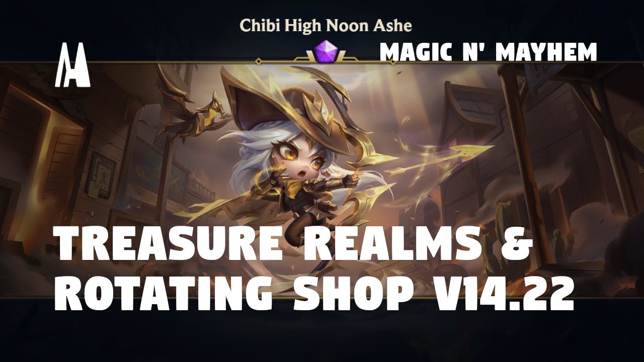 TREASURE REALMS & ROTATING SHOP V14.22 | TFT SET 12 - YouTube