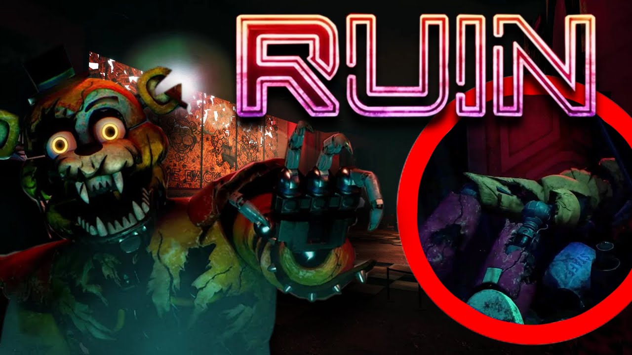 FNAF RUIN IS FINALLY HERE... AND ITS SUPER SCARY! | FNAF RUIN - PART 1 ...