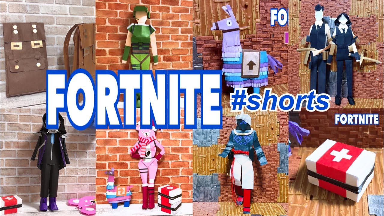 Fortnite Origami: Fold Your Favorite Characters and Structures – all ...