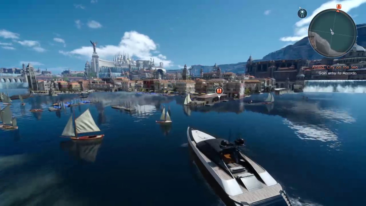 Final Fantasy XV - Altissia, City on the Sea - YouTube