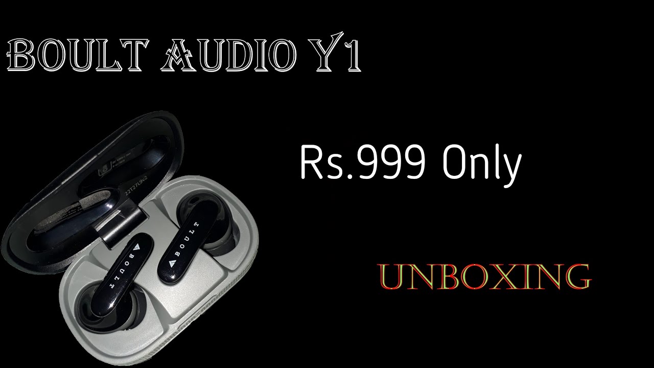 Boult Audio y1 unboxing - YouTube