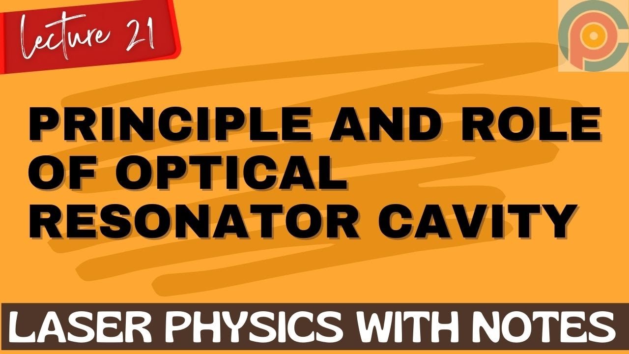 The Laser Cavity Optical Cavity Resonating Cavity Optical