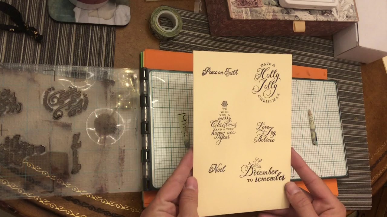 Use a letterpress platform for stamping - YouTube