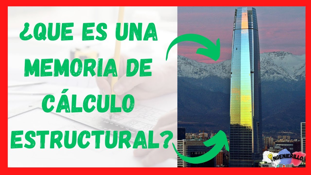 📒¿QUE ES UNA MEMORIA DE CÁLCULO ESTRUCTURAL?📃📃 - YouTube