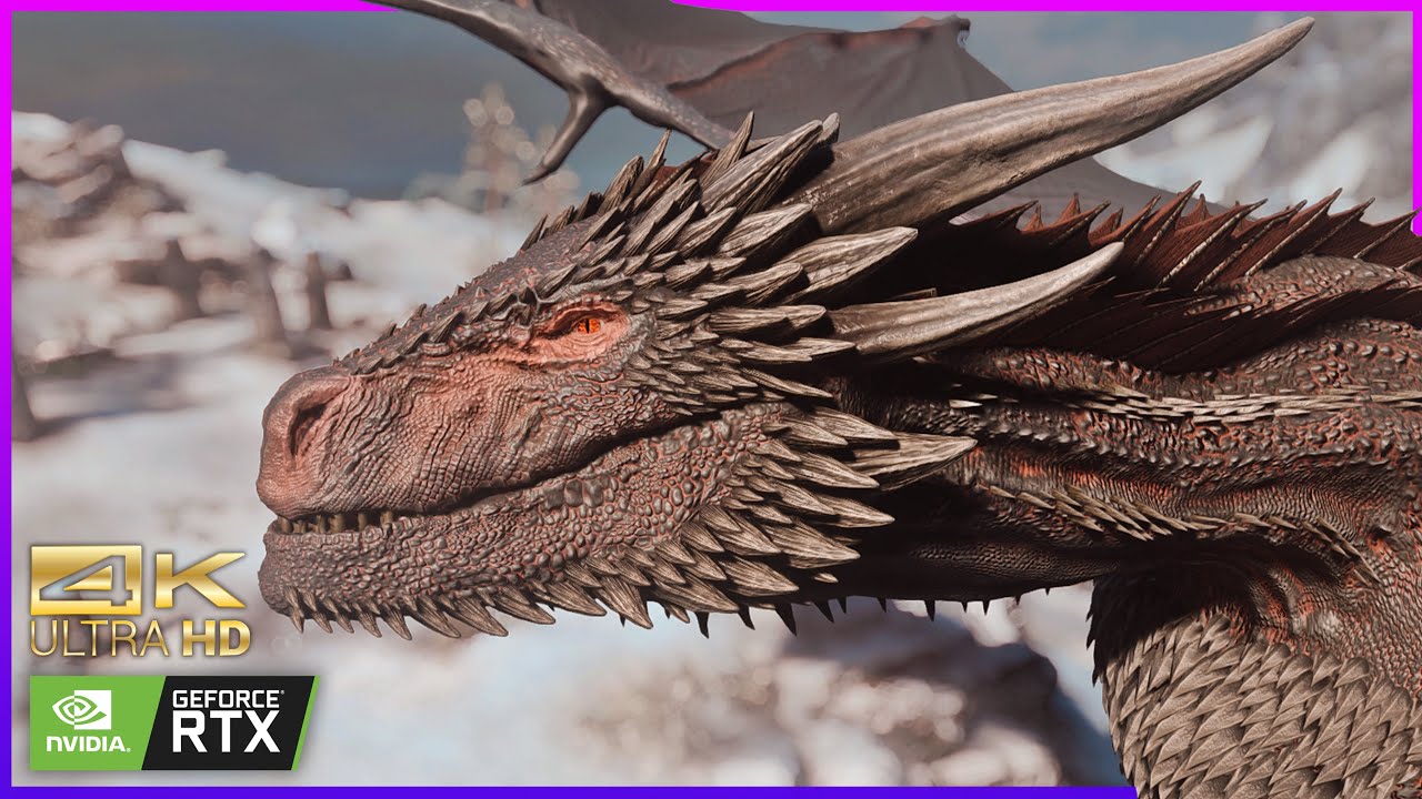 [4K] Skyrim Ultra Realistic Dragon Overhaul | Next Gen Ultra Modded ...