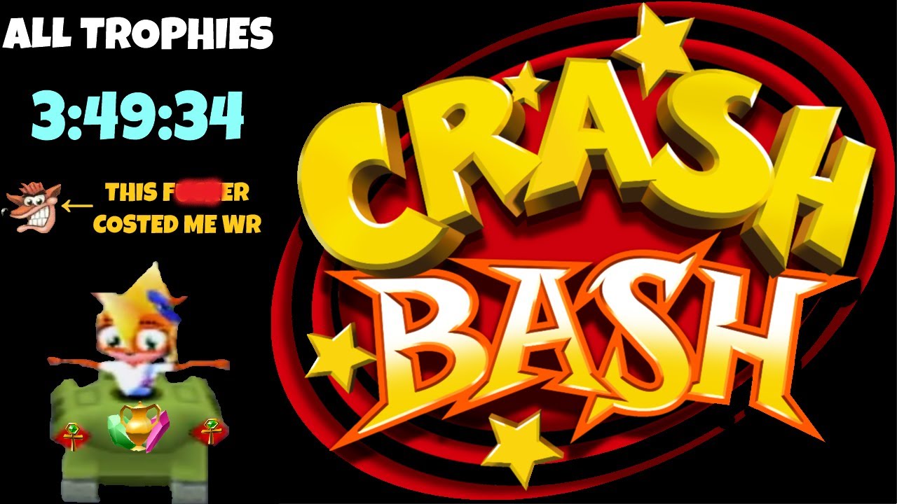 Crash Bash All Trophies With Coco in 3:49:34 - YouTube