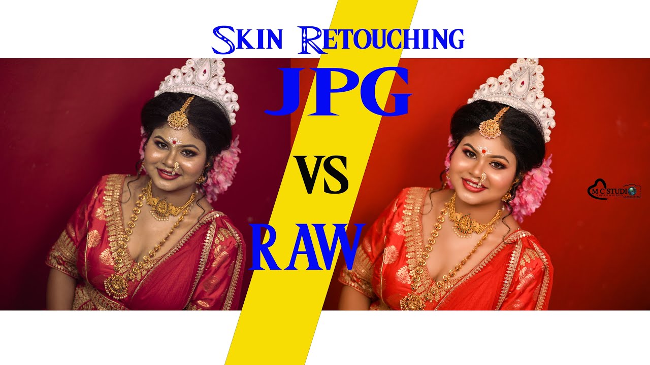 Skin Retouching // RAW vs JPEG Explained! - YouTube