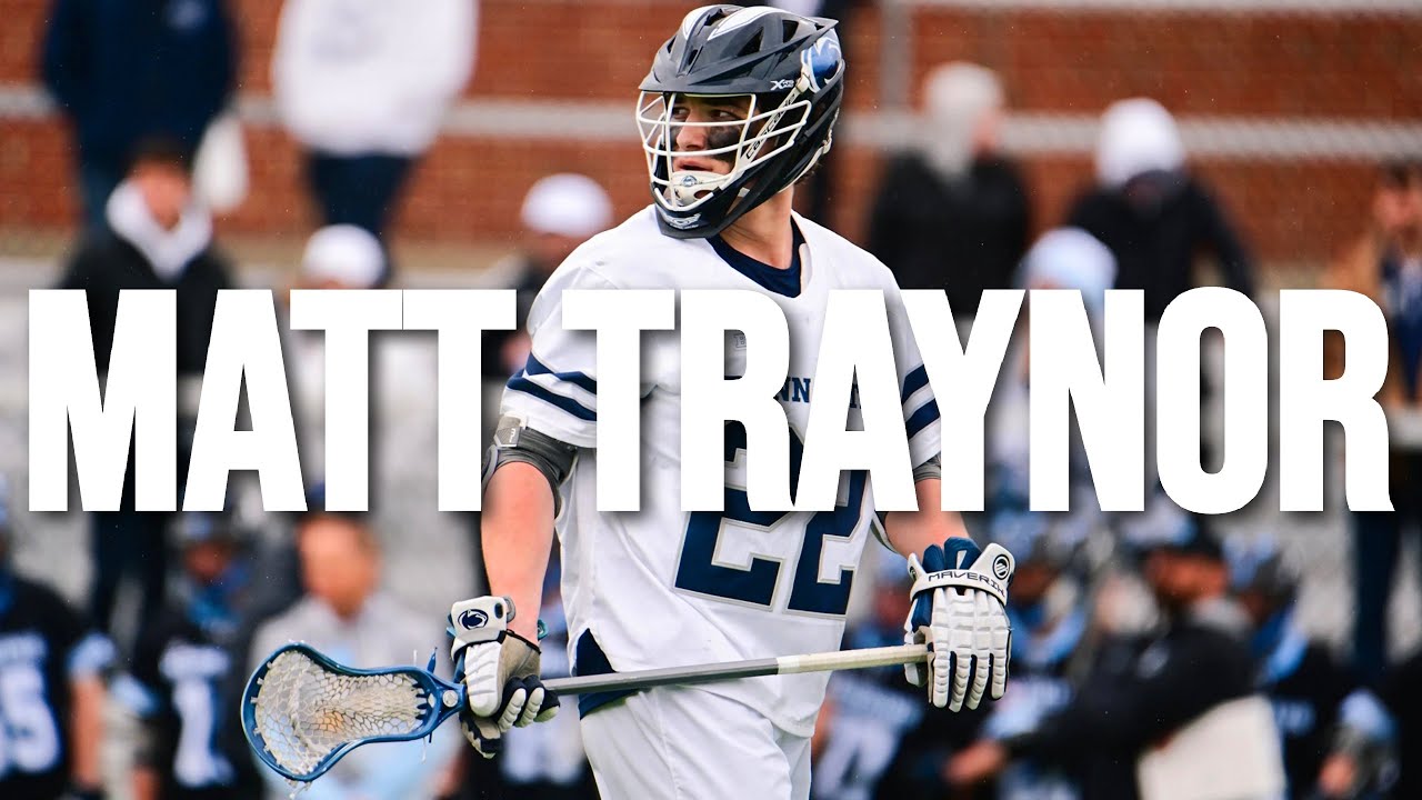 Matt Traynor 2025 Senior Year Lacrosse Highlights - YouTube