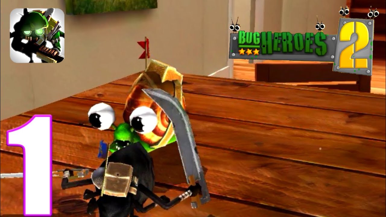 Bug Heroes 2 gameplay part 1 - YouTube