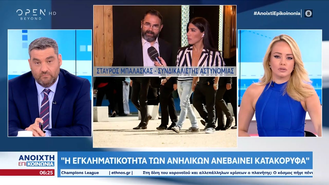 Ο Σταύρος Μπαλάσκας για τις συμμορίες ανηλίκων - YouTube