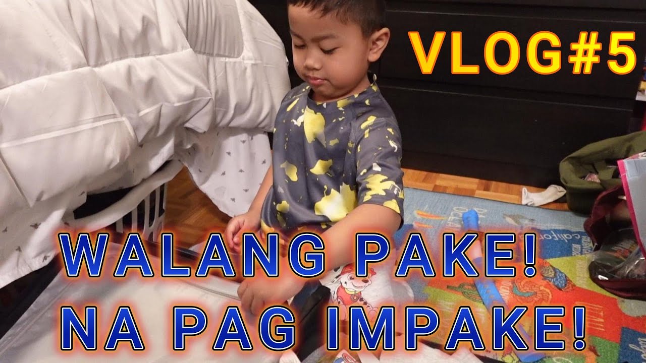 Walang Pake Na Pag Impake | Pinoy Sa America | Vlog#5 - YouTube