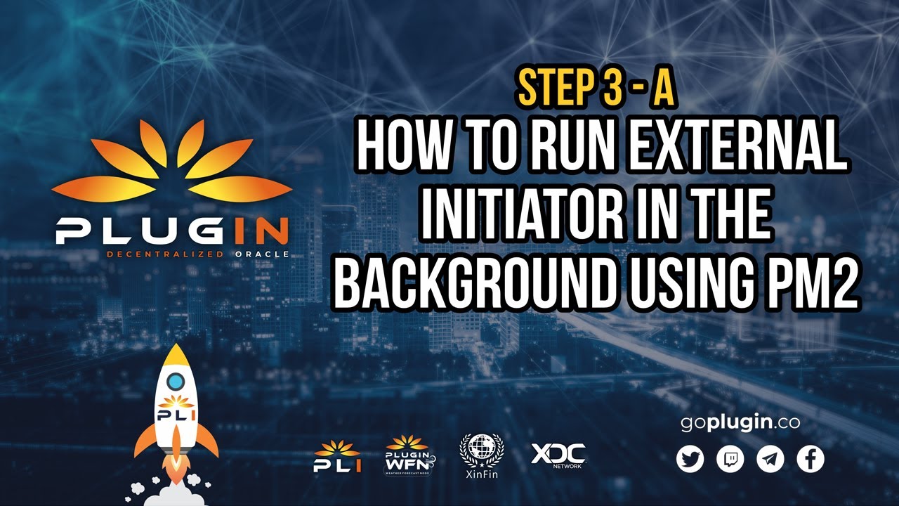 Step 3a) - How to run external initiator in the background using PM2 ...