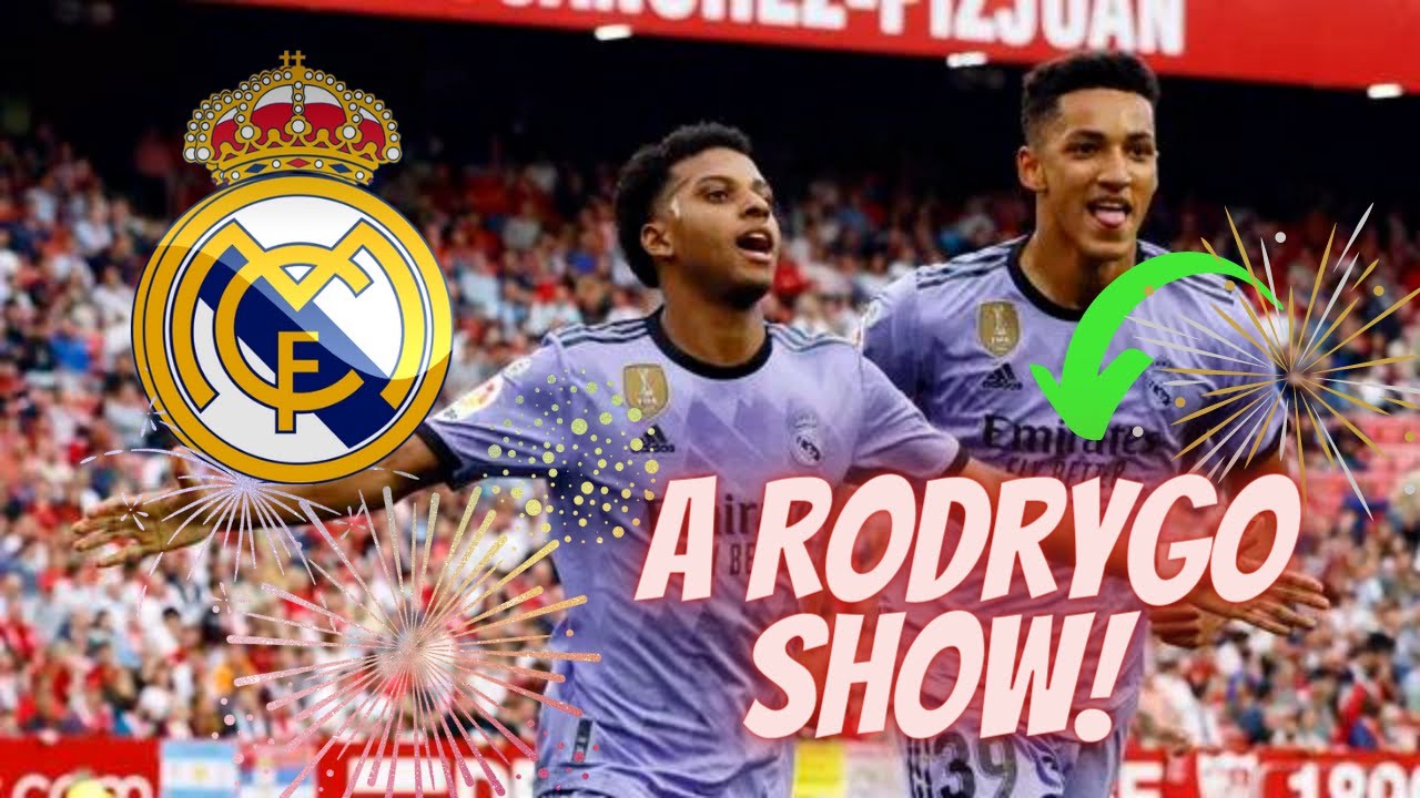The Brazilian from Real Madrid showed that the airs of Seville are good ...