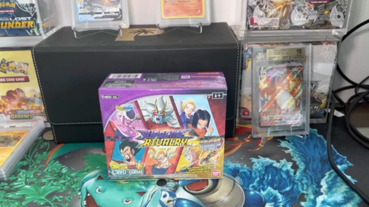 Unboxing the *NEW DBS SUPREME RIVALRY Booster Box! Two SPRs PULLED ...