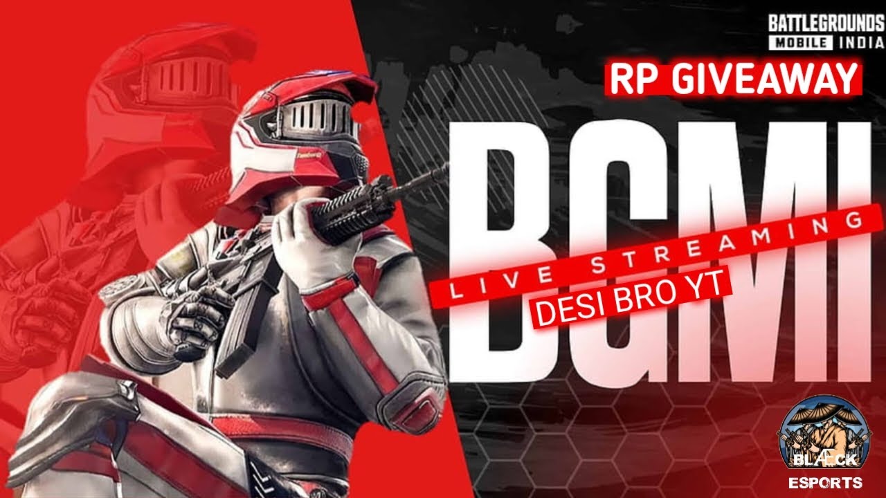 UC CUSTOM + RP GIVEAWAY & Epic BGMI Live Stream Showdown !! - YouTube
