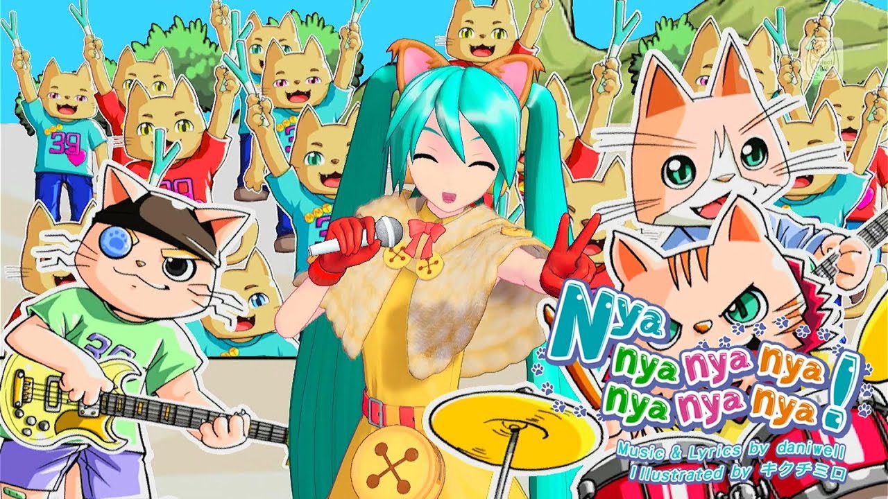 Hatsune Miku: Project DIVA Mega Mix - [PV] "Nyanyanyanyanyanyanya ...