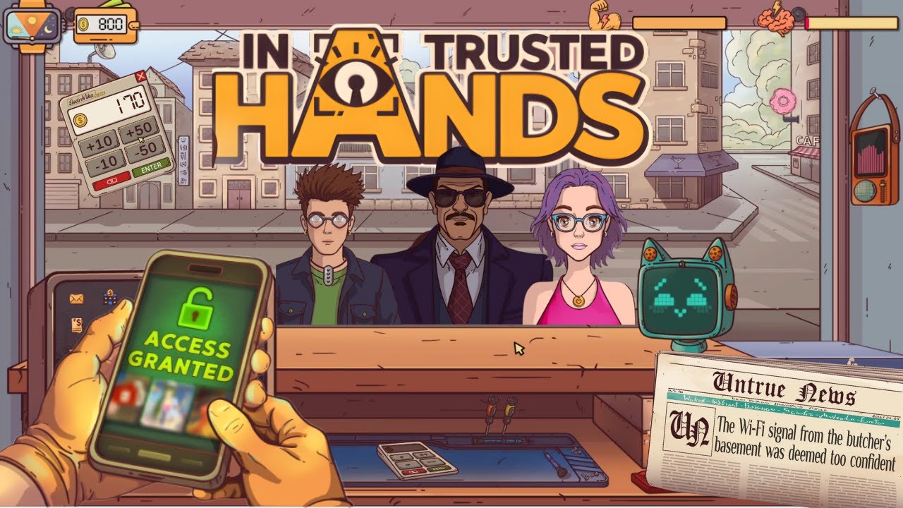 🎮 DEMO Gameplay: In Trusted Hands 📱🛠️ | Narrative Repair Shop Simulator ...