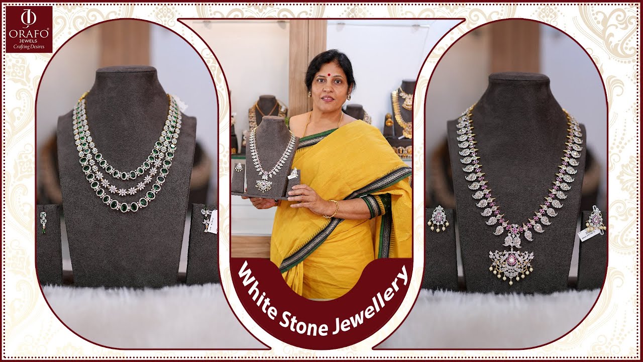 White Stone Jewellery Collection | Silver Jewellery | Orafo Jewels ...