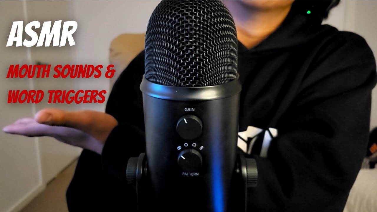 ASMR Mouth Sounds & Word Triggers That Will Tingle You to Sleep 😴 ...