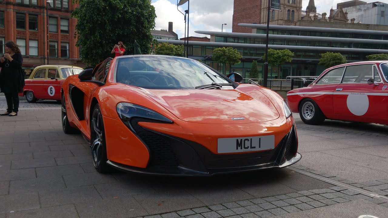 James Martin Car Gathering Manchester - McLaren 650S and More! - YouTube