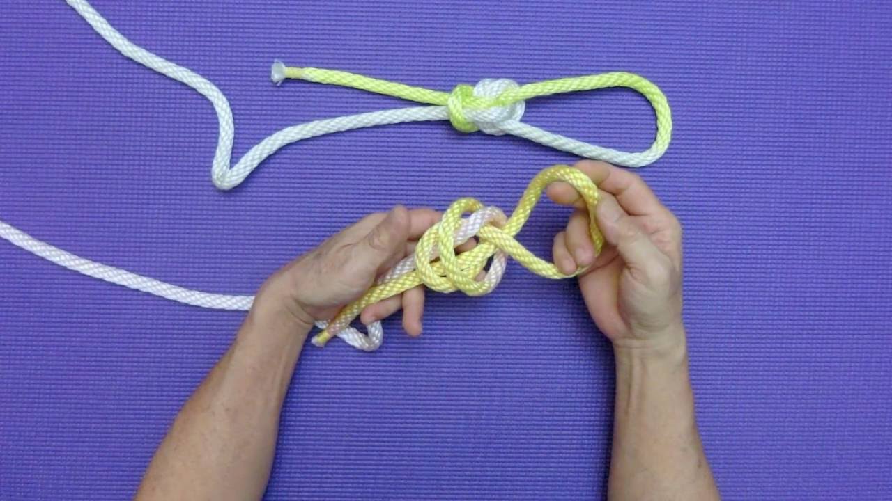 Easy way to tie TIB simple lock Double bowline - YouTube