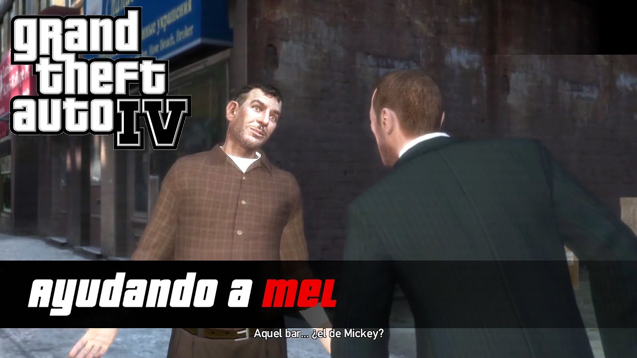 Grand Theft Auto IV - Ayudando a Mel #Rockstar #GTAIV #60FPS - YouTube