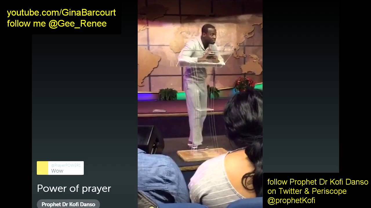 Prophet Kofi Danso Power Of Prayer Levels Of Prayer 12-25-15 - YouTube