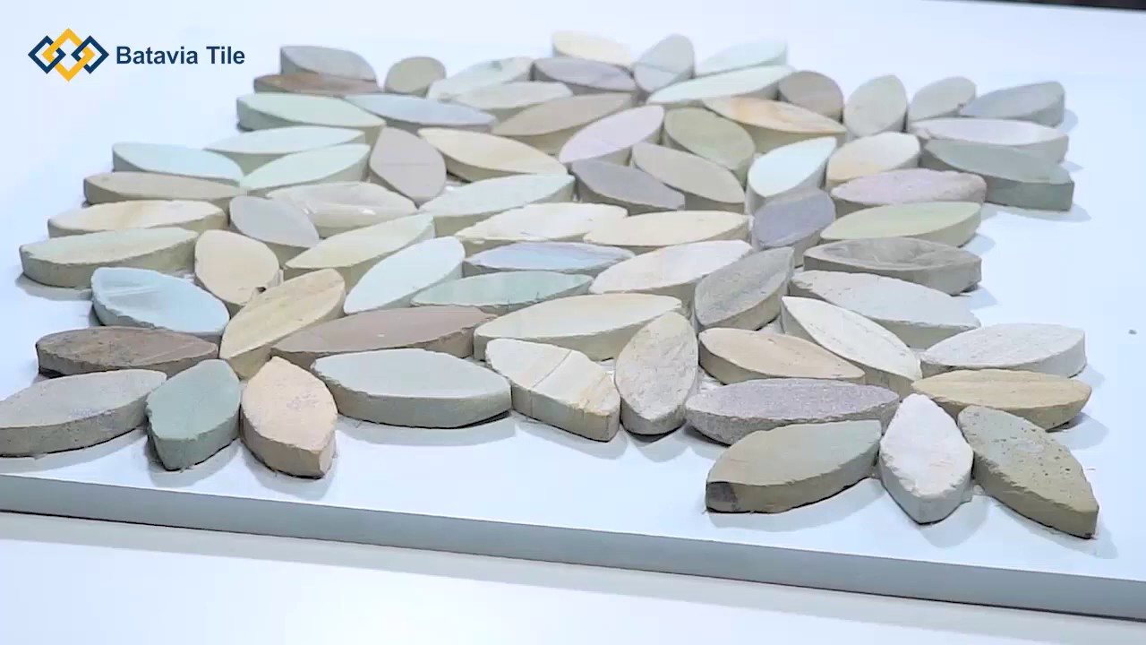 indonesian stone tiles - YouTube