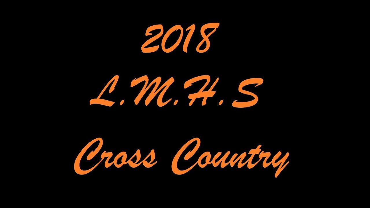 2018 Lee High Cross Country - YouTube
