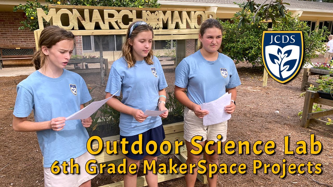 Outdoor Science Lab - 6th Grade Makerspace Projects - YouTube