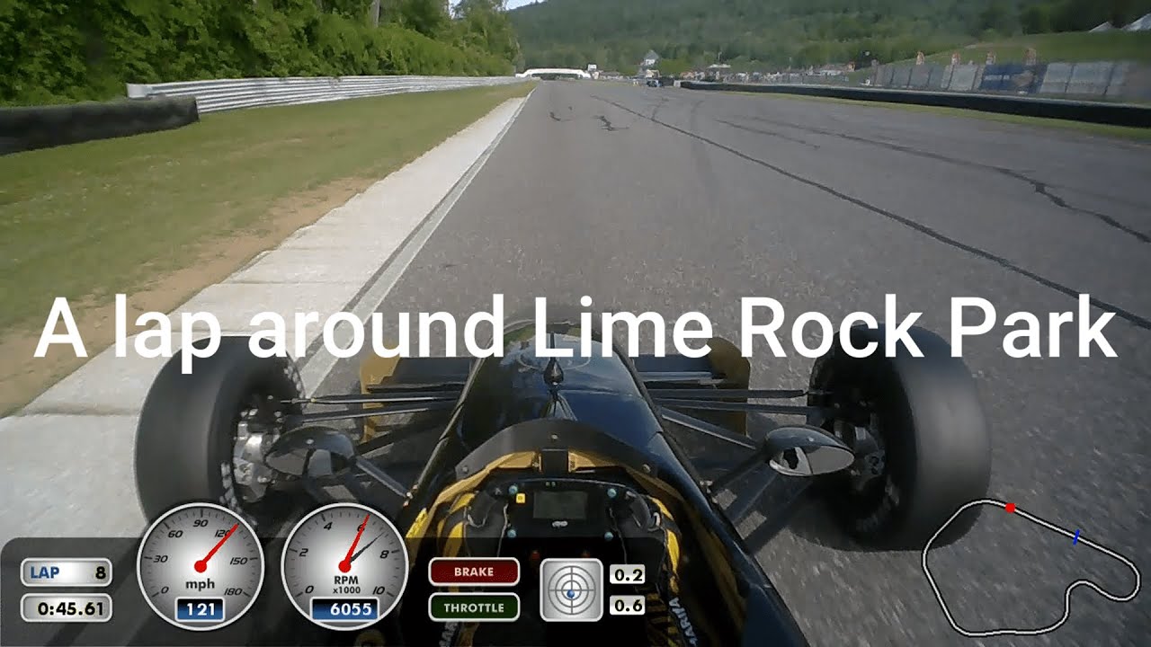 A lap around Lime Rock Park - YouTube