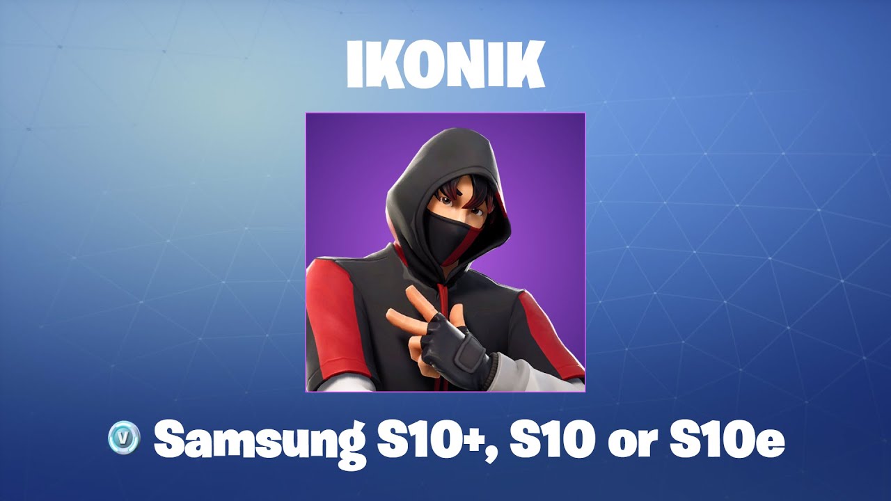 IKONIK | Fortnite Outfit/Skin - YouTube