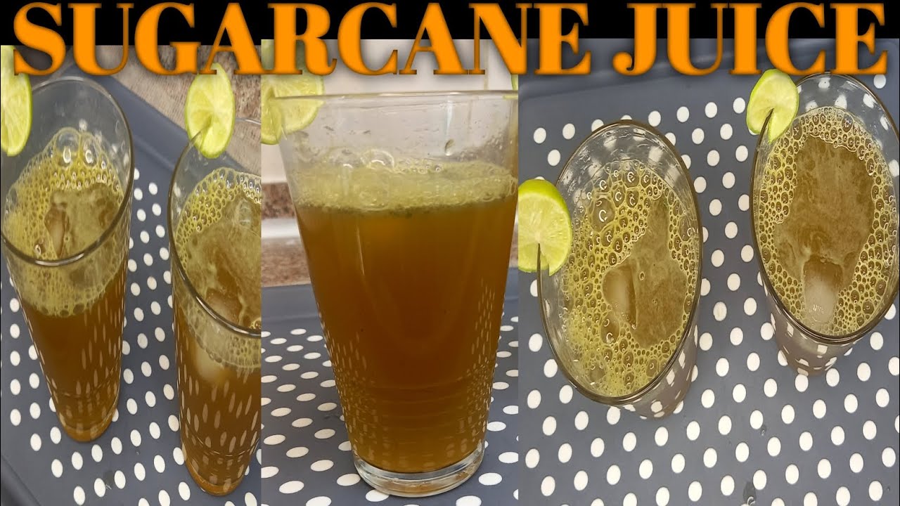 Ganne Ka Sharbat | Sugarcane Juice With Easy Ingredients | Ganne k ...