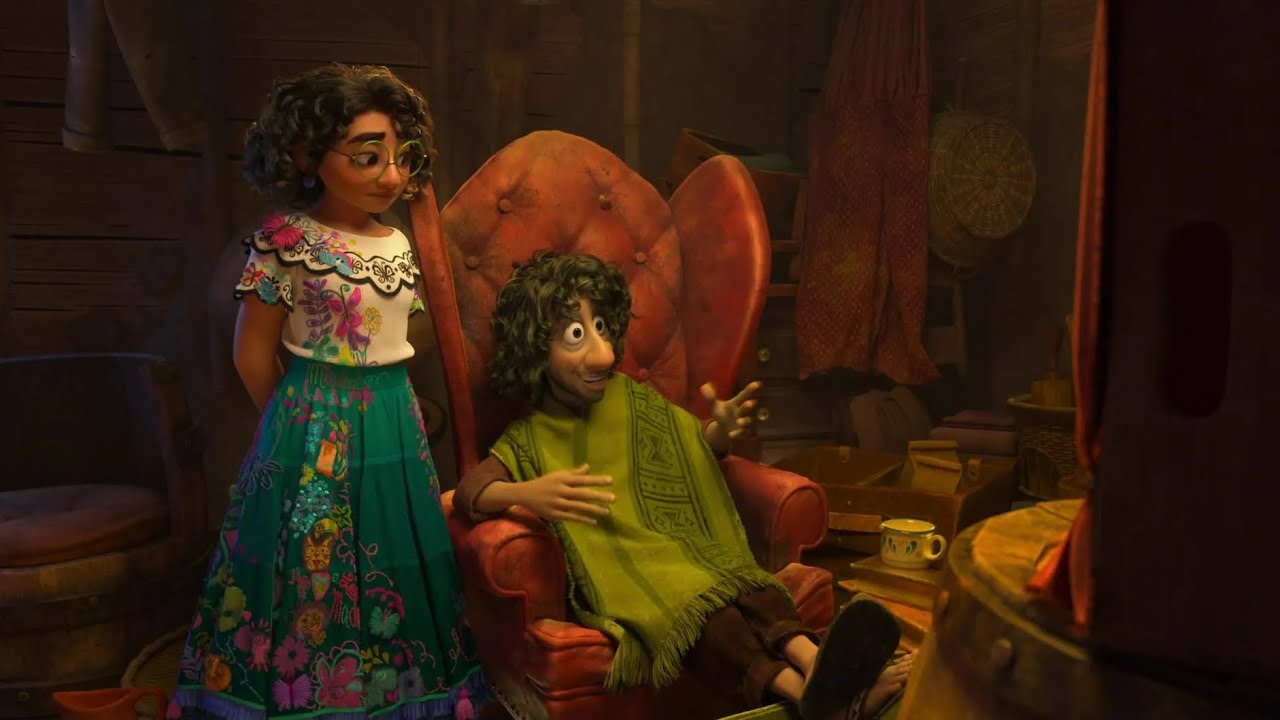 Encanto - Mirabel and Bruno scene - YouTube