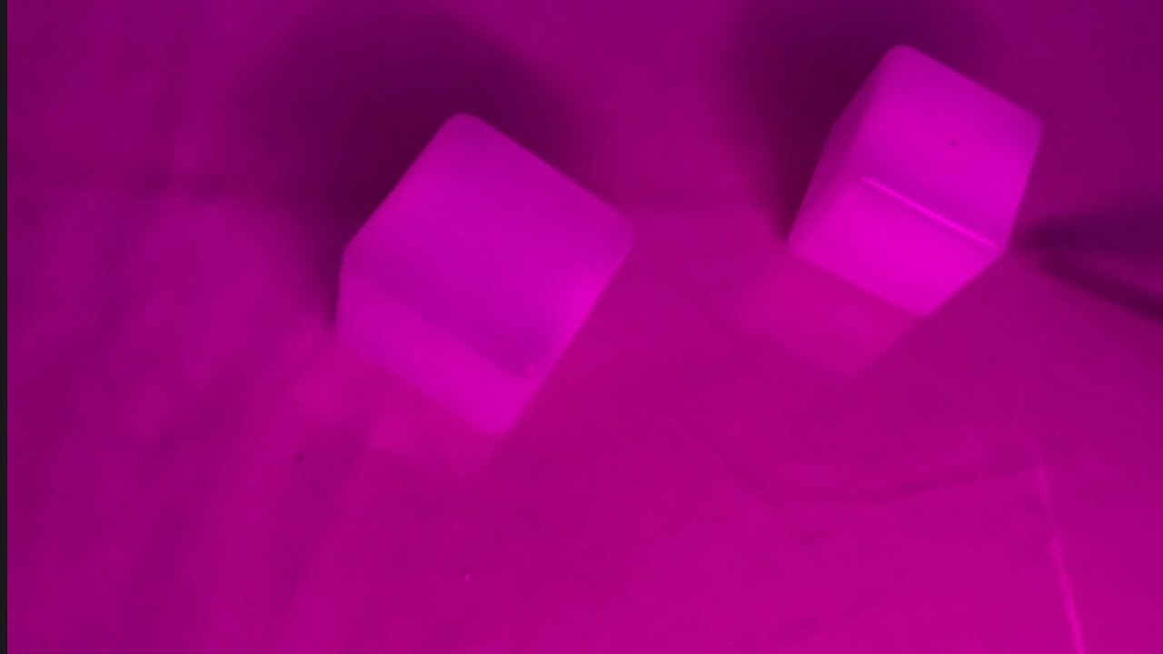 ASMR | Pink Ice Blocks - YouTube