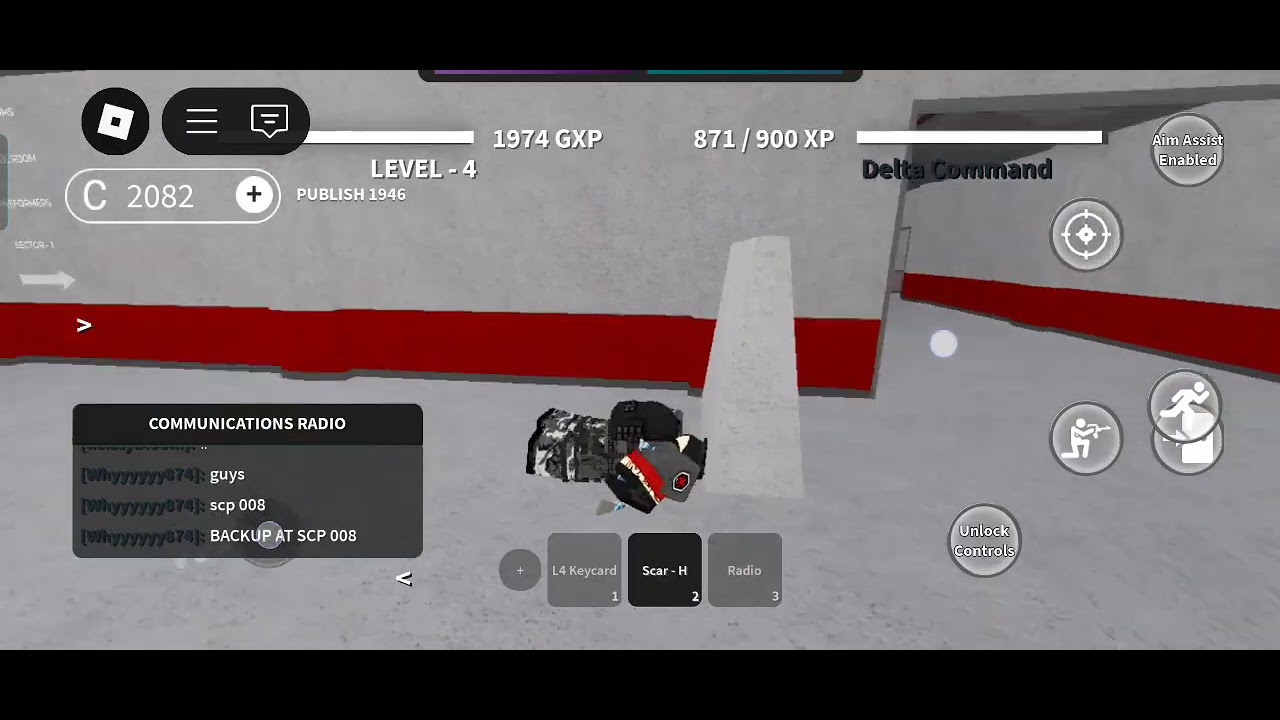 Becoming a delta command in scp roleplay - YouTube