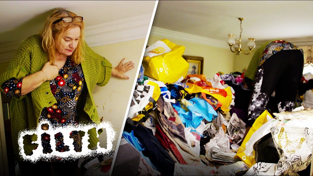 Junk In Womans Home Reaches the Ceiling! | Hoarders | FULL EPISODE ...