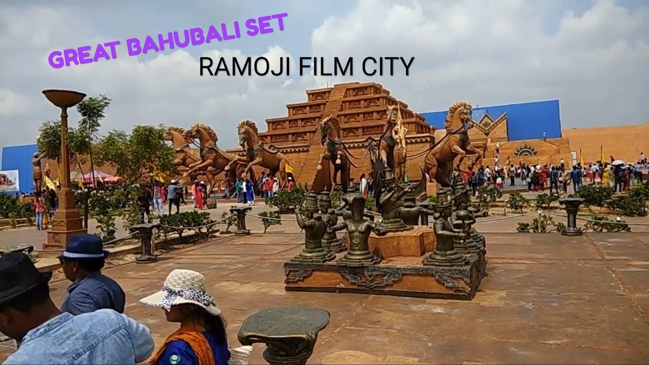 BAHUBALI SET IN RAMOJI FILM CITY - YouTube