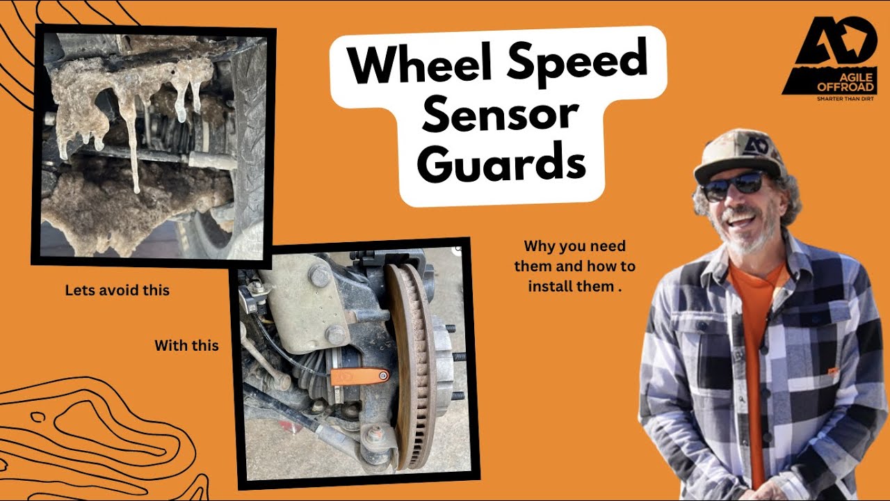Why do you need Agile Offroad Wheel Speed Sensor Guards? - YouTube