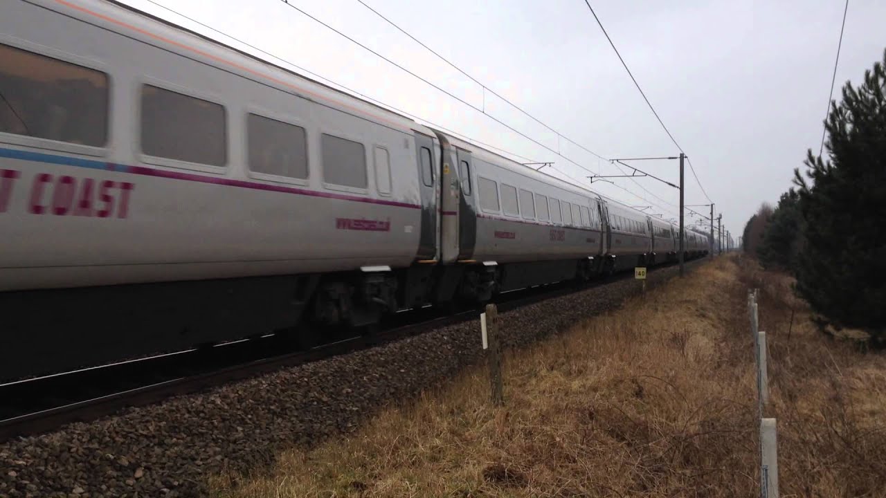 (HD) East Coast Trains 91107 Skyfall 14/02/2015 - YouTube