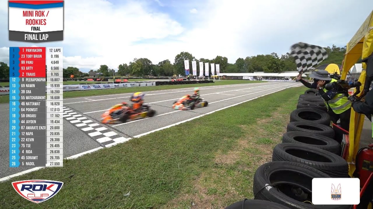 [LIVED] Rok Cup Thailand 2022 Round 3 FINAL : Mini Rok , Rookies - YouTube