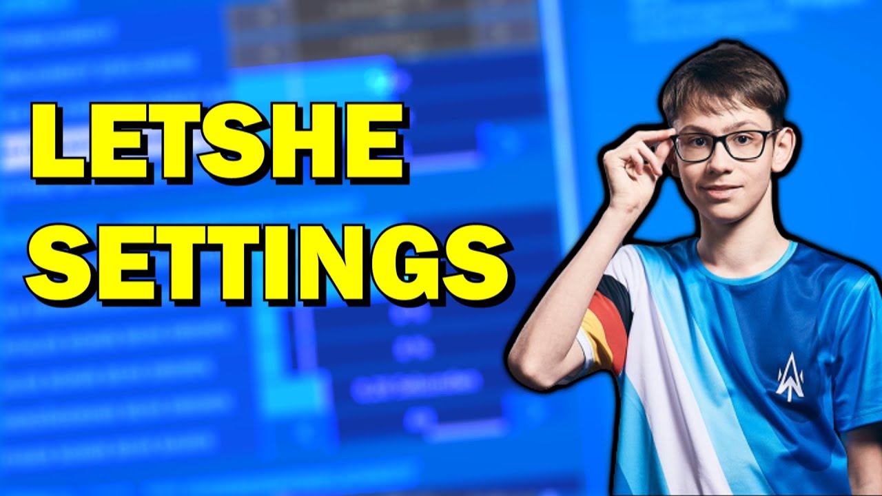 *NEW* LeTsHe Settings (Fortnite Season 4) - YouTube