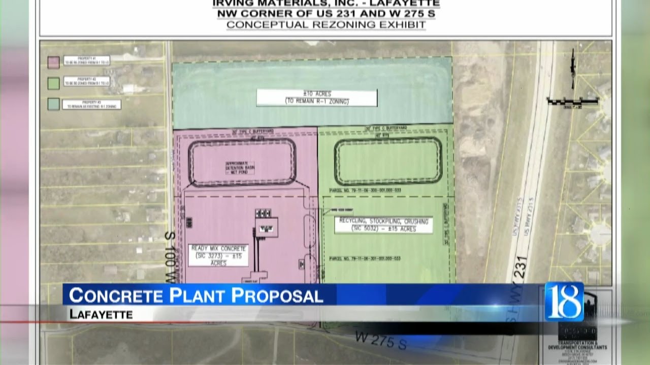 Plans for new concrete processing plant proposed to Area Plan ...